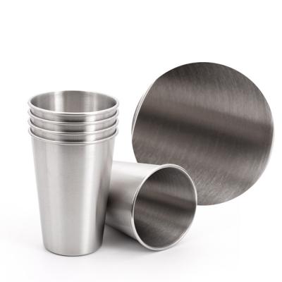 China reusable stainless steel ice cream sippy cup, coffee mug  cup stainless steel 16oz for sale