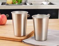 China reusable stainless steel ice cream sippy cup, coffee mug  cup stainless steel 16oz for sale