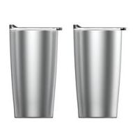China Customized 304 stainless steel double wall insulated vacuum  coffee cup mug with leak proof lid for sale