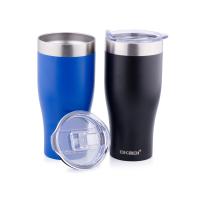 China Wholesale 20 oz 30 OZ  Private Label Stainless Steel Insulated Double Wall Coffee Tumbler Cups Mugs With Lid for sale