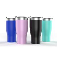 China Wholesale 20 oz 30 OZ  Private Label Stainless Steel Insulated Double Wall Coffee Tumbler Cups Mugs With Lid for sale