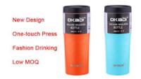 China Customized 16 OZ Wholesale Printable Stainless Steel Mugs Metal Travel Cup For Coffee and Beer for sale