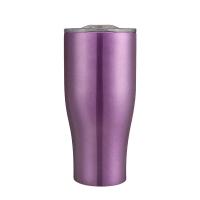 China custom print eco coffee travel mug insulated stainless steel gold travel mug with logo for sale