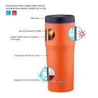 China OKADI Hot Sales Design Cup Thermos Coffee Mugs Stainless Steel Beer Mug With Water Proof Lid for sale