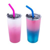 China Customized Travel Coffee Mug, Insulated 304 Double Wall Insulated Vacuum Cup With Leak Proof Lid for sale