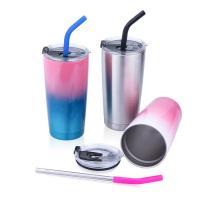China Customized Travel Coffee Mug, Insulated 304 Double Wall Insulated Vacuum Cup With Leak Proof Lid for sale