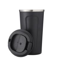 China Double Wall Insulated Vacuum Cup Stainless Steel Custom Coffee Mug with lids for Travel 12oz & 17ozoz for sale