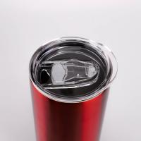China 2020 Factory WeVi Double Wall Vacuum Insulated Stainless Steel 20oz Travel Skinny Straight Cup With Straw for sale