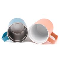 China Wholesale 13 OZ Private Label Stainless Steel Insulated Double Wall Coffee Tumbler Cups Mugs With Lid for sale