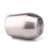 China 2022 New Wood Pattern Double-Walled Vacuum Egg Cups Stainless Steel Mugs  With Straw for sale