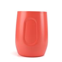 China Feiyou Hot Selling Cups Double Wall Stainless Steel Wine Tumbler Glitter Egg Shape Mugs With Sliding Lid 380ml for sale