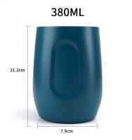 China Custom Printed Tumbler 15oz 380ml Vaccum Coffee Tumbler Mug Customizable Reusable Coffee Tumbler With Logo for sale