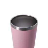 China 16 oz Tumbler Cup Stainless Steel Vacuum Insulated Coffee Beer Pint Cup With Lid for sale