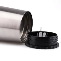 China 600ml hot sell Double Wall Stainless Steel Vacuum insulated water bottle Thermos Mugs with foldable straw for sale