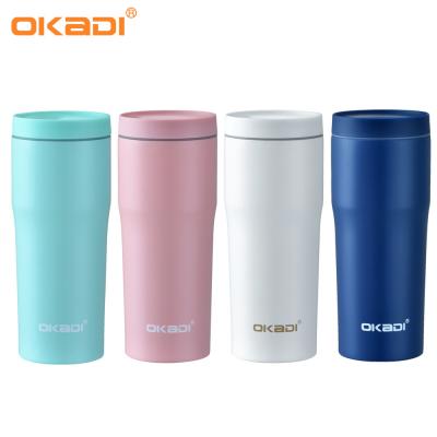China 480ML High Quality, Convenient And Healthy Double Wall Stainless Steel Vacuum Tumbler with Lid for sale