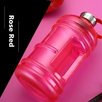 China Wholesale Custom 78oz 2.2L Transparent Plastic Gym Gallon Water Bottle With PETG Tritan Free in Bright Color for sale
