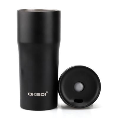 China 20oz Wholesale Double Wall Stainless Steel Vacuum Insulated Tumbler Cups Custom Coffee Tea Water Bottle for sale