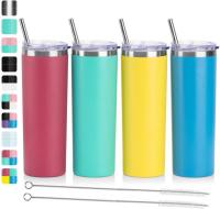 China 2022 600ml Double Wall Vacuum Coffee Water Mugs Stainless Steel Custom Color Travel Shinny Water Tumblers for sale