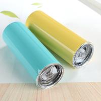 China Multi Color Customized 20OZ Straight Skinny Sublimation Blanks Tumbler Cups In Bulk Sublimation for sale