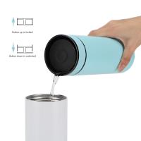China 2022 New Wholesale Custom Reusable Travel Stainless Steel Coffee Mug With Plastic 360 Degree Drinking Lid for sale