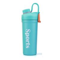 China 600ml Vacuum Flask Insulated Shaker Flask Hot Water Bottle Double Walled Travel Car Thermos Shake Cup for sale