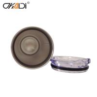 China Hot selling  720ml Eco friendly Stainless Steel Vacuum Flask Outdoor Mug with Transparent Lid for sale