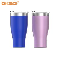 China Bpa Free Double Wall Steel Vacuum Flask Insulated Travel Tumbler Flask Coffee Mug for sale