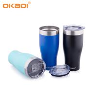China Bpa Free Double Wall Steel Vacuum Flask Insulated Travel Tumbler Flask Coffee Mug for sale