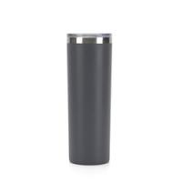 China Hot Selling Stainless Steel Vacuum Flask Straight Tumbler Travel Mugs with Slide Lid for sale