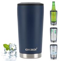 China Hot Selling Double Wall Stainless Steel Vacuum Insulated Travel Tumbler Coffee Mugs for sale