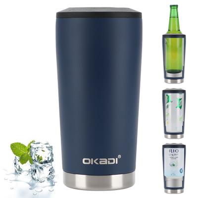 China Hot Selling Double Wall Stainless Steel Vacuum Insulated Travel Tumbler Coffee Mugs for sale