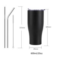 China High Quality Stainless Steel Vacuum Flask Insulated Travel Tumbler Portable with Lid for sale