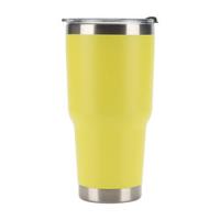 China Eco Friendly Stainless Steel Vacuum Flask Insulated Travel Tumbler Coffee Mugs with Lid for sale