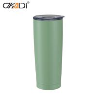 China High Quality Stainless Steel Vacuum Thermos Travel Tumbler Outdoor Coffee Mugs with Lid for sale