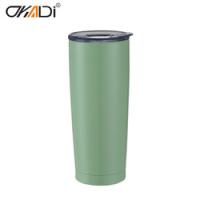 China High Quality Stainless Steel Vacuum Thermos Travel Tumbler Outdoor Coffee Mugs with Lid for sale