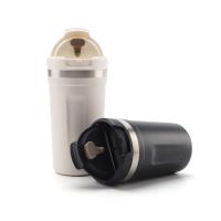 China 450ml Double Wall Stainless Steel Vacuum Flask Insulated Tumbler Coffee Travel Mugs for sale