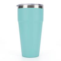 China Double Wall Stainless Steel Vacuum Flask Coffee Tumbler Insulated Portable Car Mug for sale
