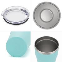 China Double Wall Stainless Steel Vacuum Flask Coffee Tumbler Insulated Portable Car Mug for sale