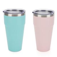 China Double Wall Stainless Steel Vacuum Flask Coffee Tumbler Insulated Portable Car Mug for sale
