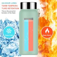 China 380ml Vacuum Insulated Stainless Steel Double Walled Tumbler Travel Cup Thermo Mug with Rope for sale