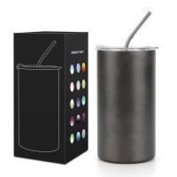 China Factory Wholesale Double Wall Steel Vacuum Insulated Tumbler Thermos Travel Mugs with Lid for sale