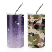 China Factory Wholesale Double Wall Steel Vacuum Insulated Tumbler Thermos Travel Mugs with Lid for sale