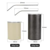 China Factory Wholesale Double Wall Steel Vacuum Insulated Tumbler Thermos Travel Mugs with Lid for sale
