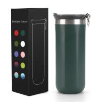 China Customized Factory Wholesale Double Wall Steel Vacuum Insulated Tumbler Thermos Travel Mugs with Lid for sale