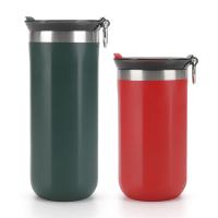 China Customized Factory Wholesale Double Wall Steel Vacuum Insulated Tumbler Thermos Travel Mugs with Lid for sale
