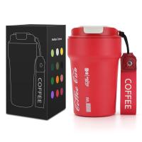 China 12oz Bpa Free Double Wall Steel Vacuum Flask Insulated Travel Tumbler Flask Coffee Mug for sale