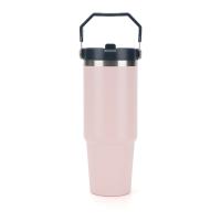 China 20 oz/30 oz Customizable Double Wall Stainless Steel Vacuum Flask Insulated Travel Tumbler  Mugs with Lid for sale