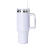 China 40 oz Stainless Steel Tumbler Customizable Double Wall Stainless Steel Vacuum Flask Mugs with Lid for sale