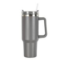 China 40 oz Stainless Steel Tumbler Customizable Double Wall Stainless Steel Vacuum Flask Mugs with Lid for sale