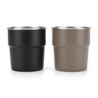 China Stainless Steel Beer Mug Vacuum Coffee Glitter Tumbler Custom Logo 12 OZ Double Walled Insulated Mug for sale